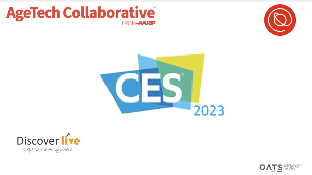 Discover Live at CES - Senior Planet from AARP