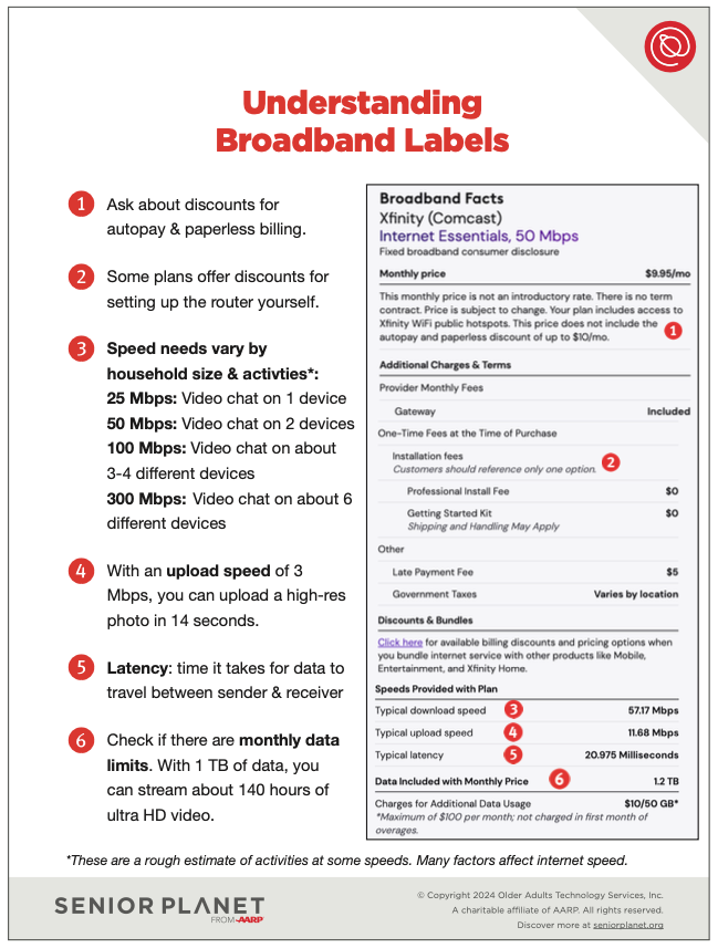 Save Money on Internet - Senior Planet from AARP