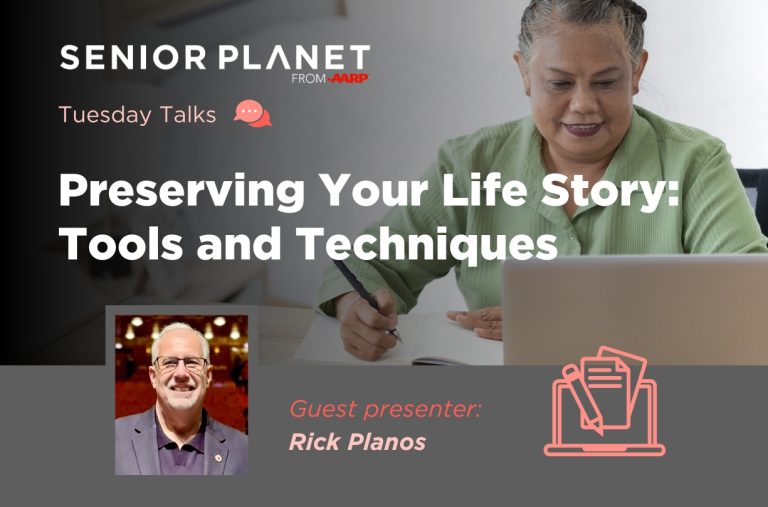 Online Classes for Seniors - Senior Planet from AARP